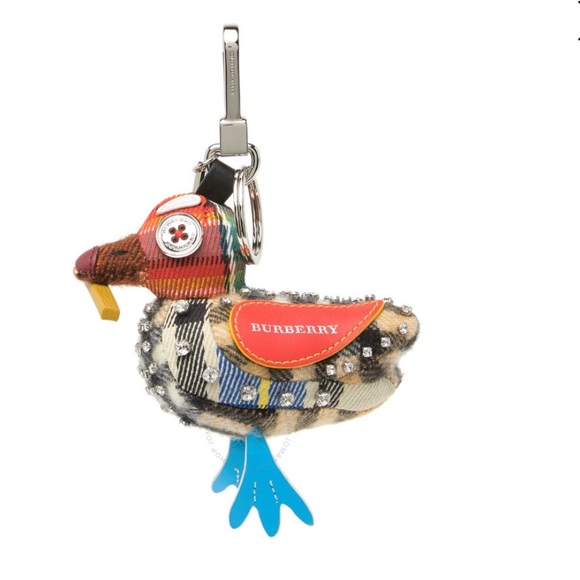 Burberry | Accessories | Burberry Seagull Crystal Key Charm | Poshmark